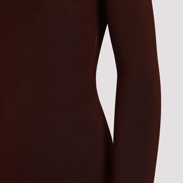 Saint Laurent Viscose Mini Dress
