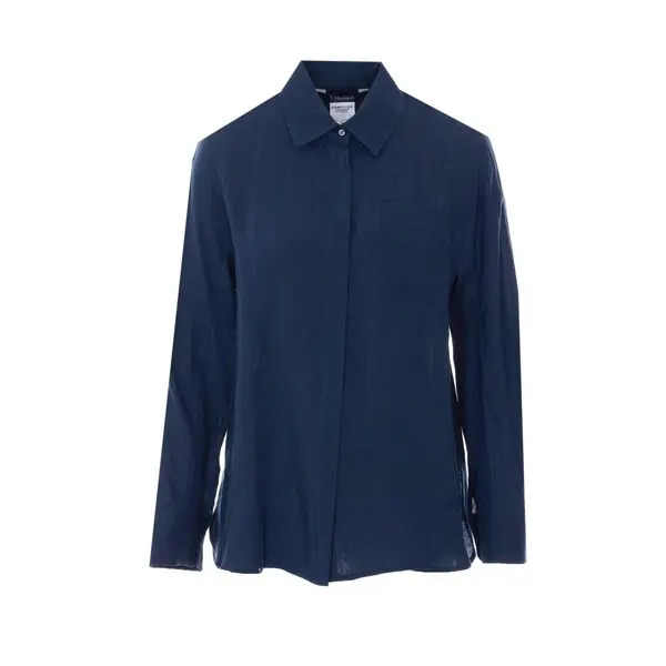 Max Mara Linen Shirt - Blue