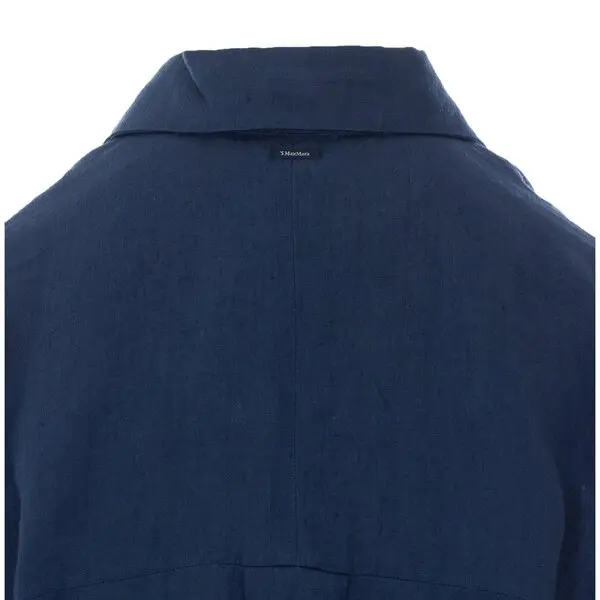 Max Mara Linen Shirt - Blue