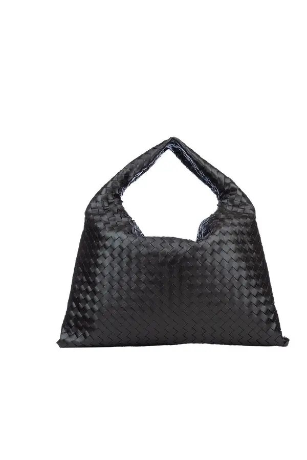 Bottega Veneta Woven Leather Hobo Bag - Multicolor