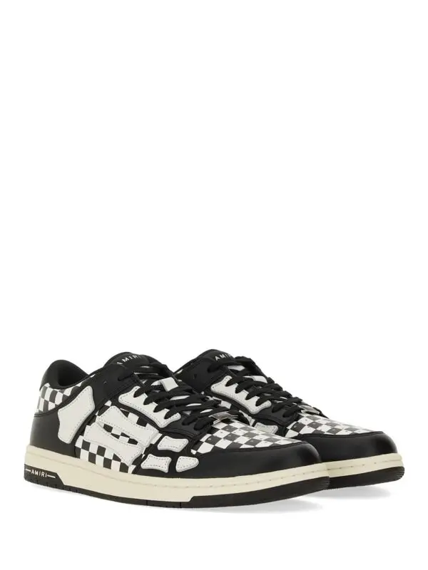 Amiri Skel" Leather Sneakers