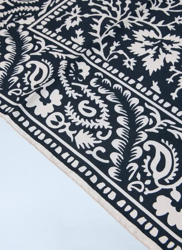 TOTEME Patterned Bandana Scarf