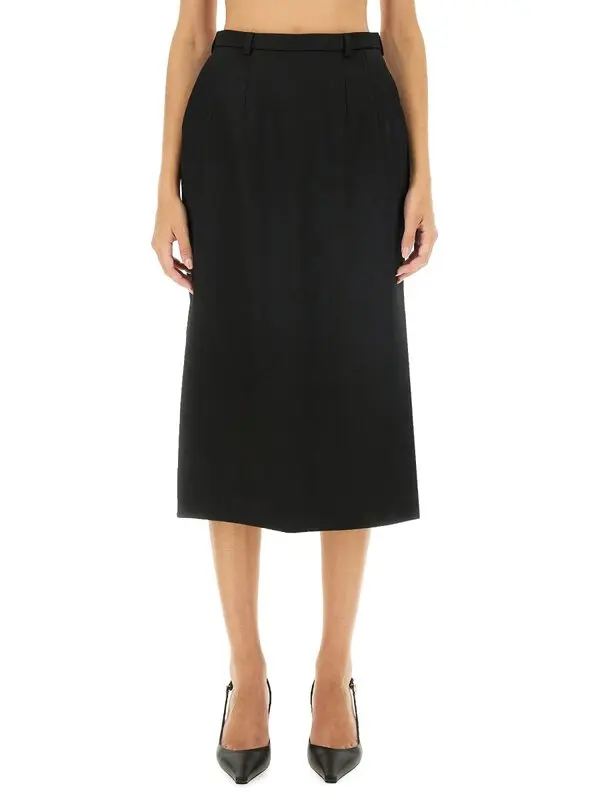 Dolce & Gabbana Longuette Skirt - Black