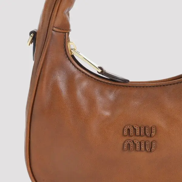 Miu Miu Calf Leather Shoulder Bag