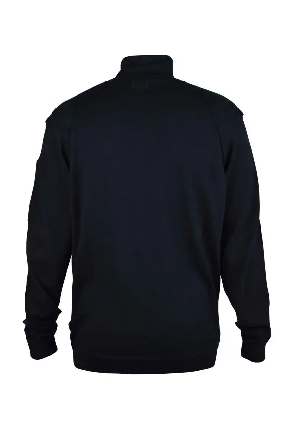 C.P. COMPANY Half-zip Knit Pullover With Lens Detail