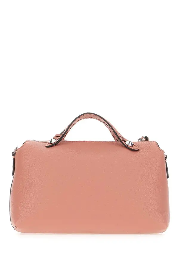 Fendi Textured Top Handle Bag