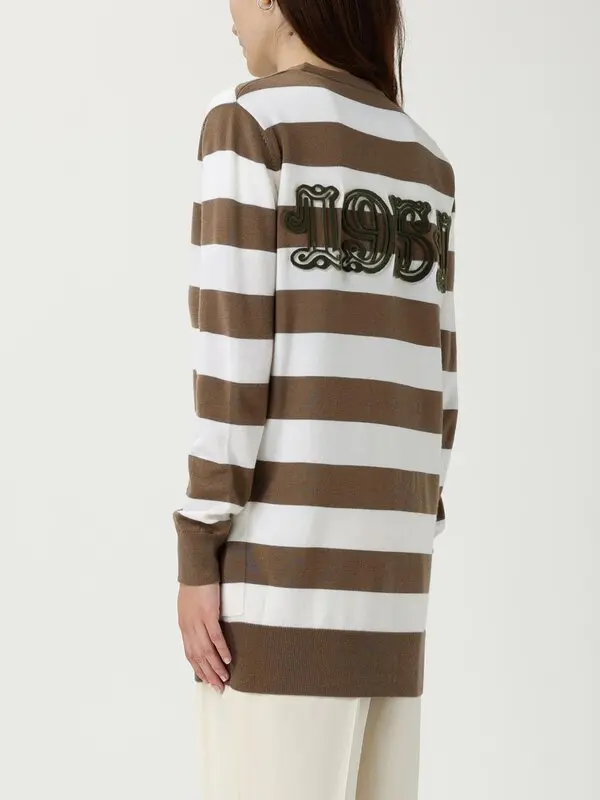 Max Mara Hazel Striped Cardigan - Brown