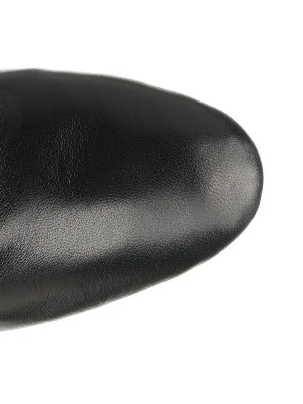Celine Lace-up Ballerinas In Lambskin