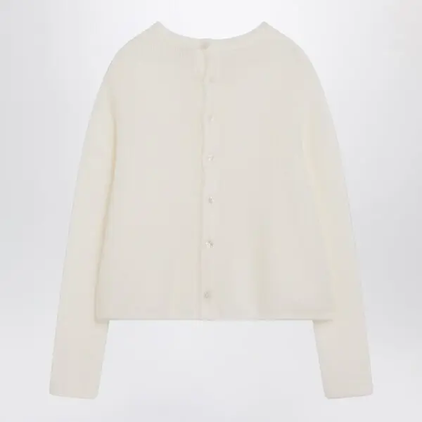 Loewe Mohair-blend Cardigan - Silver