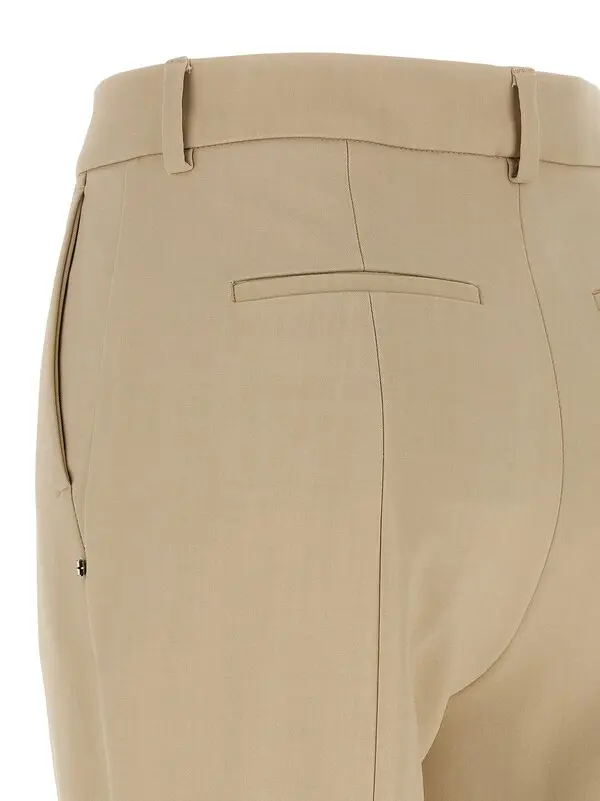 Sportmax Fetta Cigarette Trousers - Cream