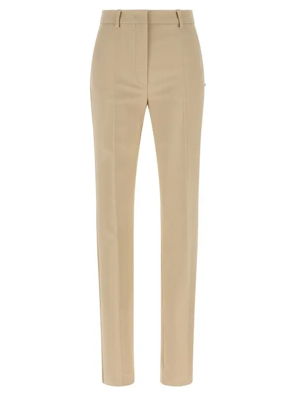 Sportmax Fetta Cigarette Trousers - Cream