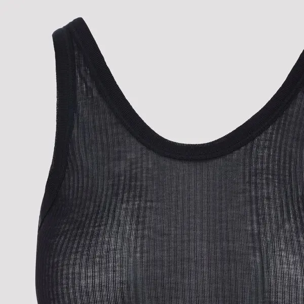 LEMAIRE Ribbed Seamless Tank Top