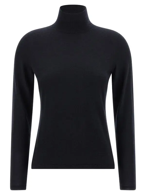 Max Mara Meana Cashmere Turtleneck - Blue