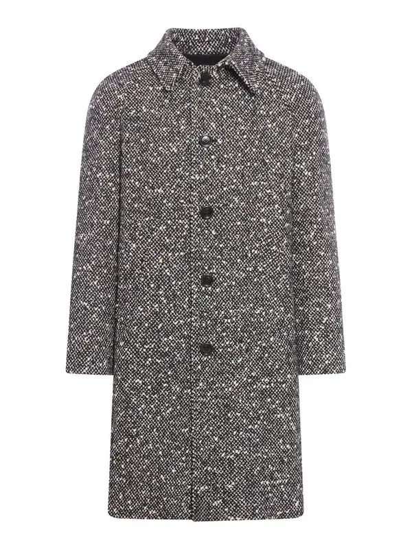 Celine Camden Wool Coat - Multicolor
