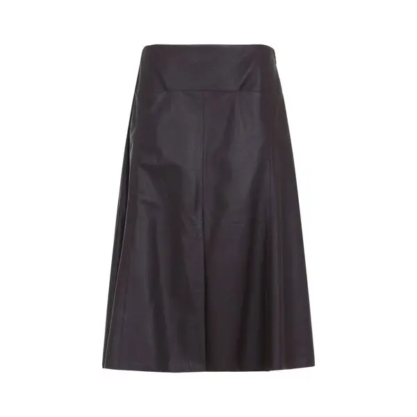 Alaïa A-line Midi Skirt With Slit - Multicolor
