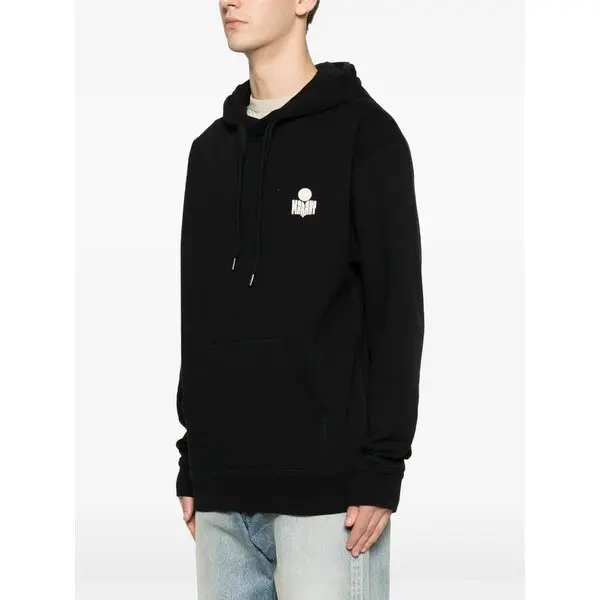 Isabel Marant Étoile Logo Detail Organic Cotton Blend Hoodie