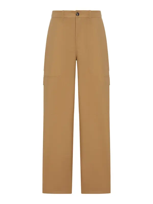 Loewe Cargo Trousers In Beige