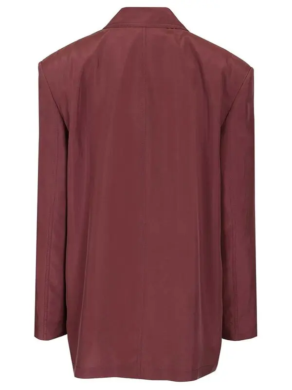 Saint Laurent Silk Double-breasted Jacket