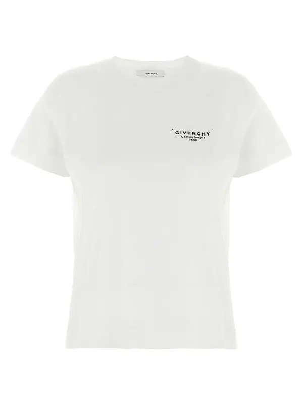 Givenchy Stamp Print Cotton T-shirt - Multicolor