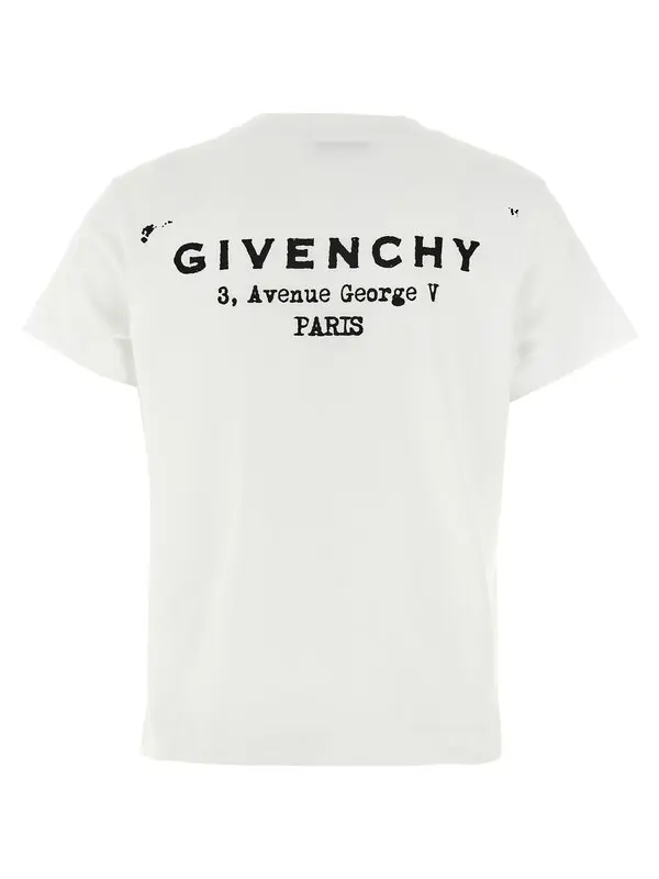 Givenchy Stamp Print Cotton T-shirt - Multicolor