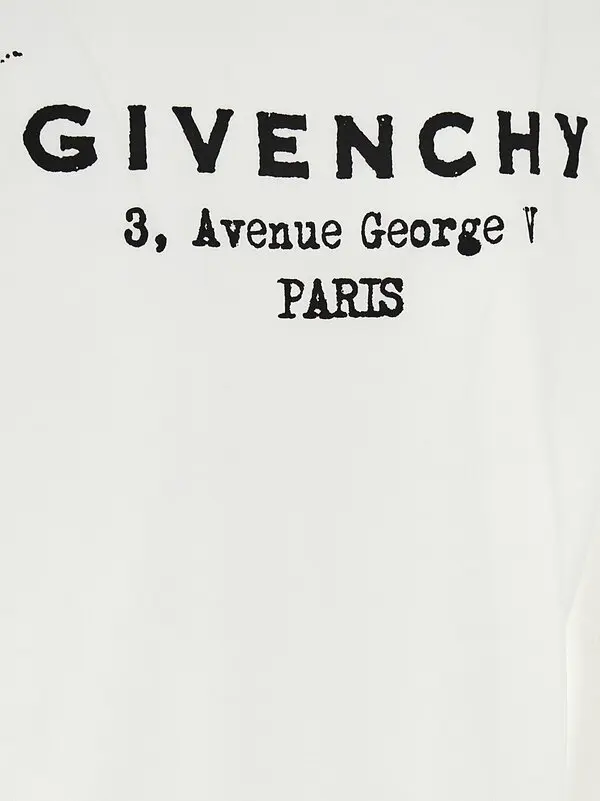 Givenchy Stamp Print Cotton T-shirt - Multicolor