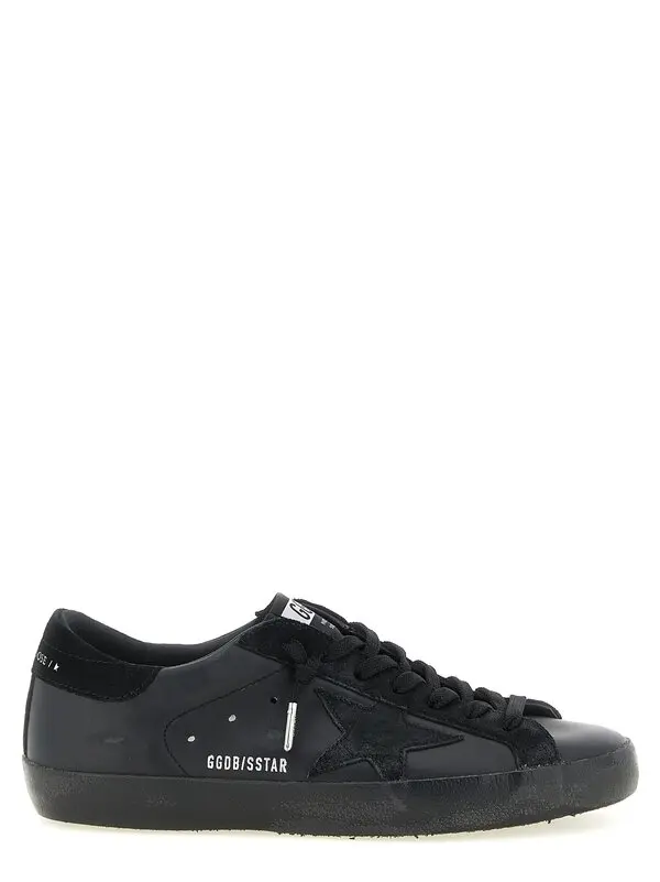 GOLDEN GOOSE Super Star Sneakers - Black