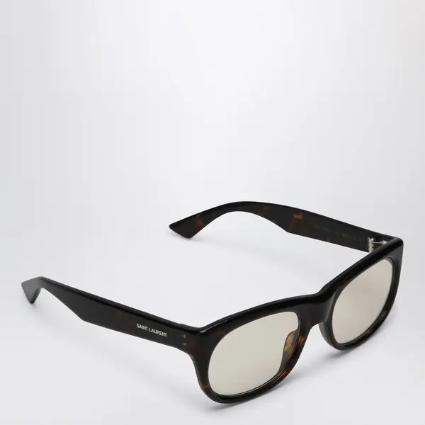 Saint Laurent Tortoiseshell Acetate Sunglasses - Black