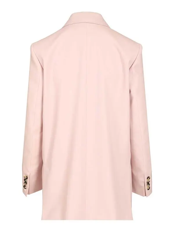 Max Mara Ombrisa Double-breasted Blazer In Wool, Mohair, And Silk Blend - Multicolor