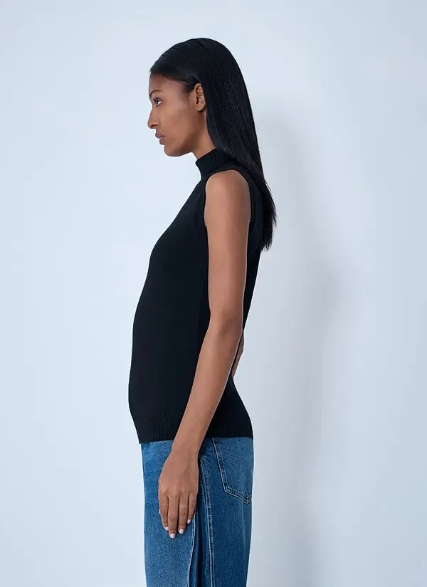 Sportmax Wool Knit Turtleneck Top