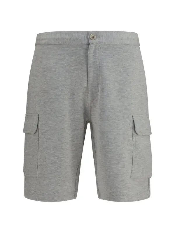 Brunello Cucinelli Cargo Cotton Cashmere And Silk Blend Bermuda Shorts