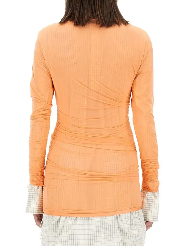 Dries Van Noten Tulle Top