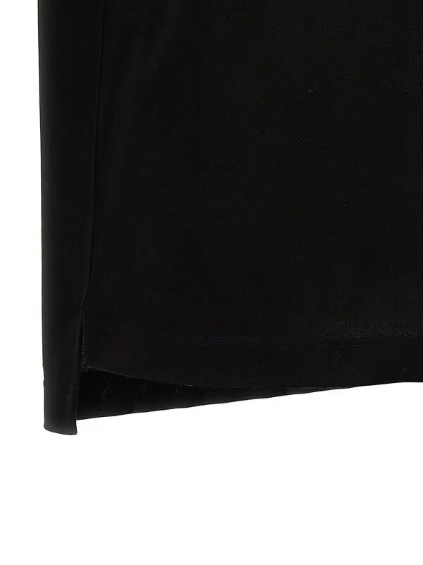 Givenchy Logo Embroidery Polo Shirt - Black