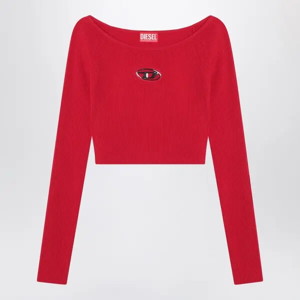DIESEL® Ribbed Cropped Top