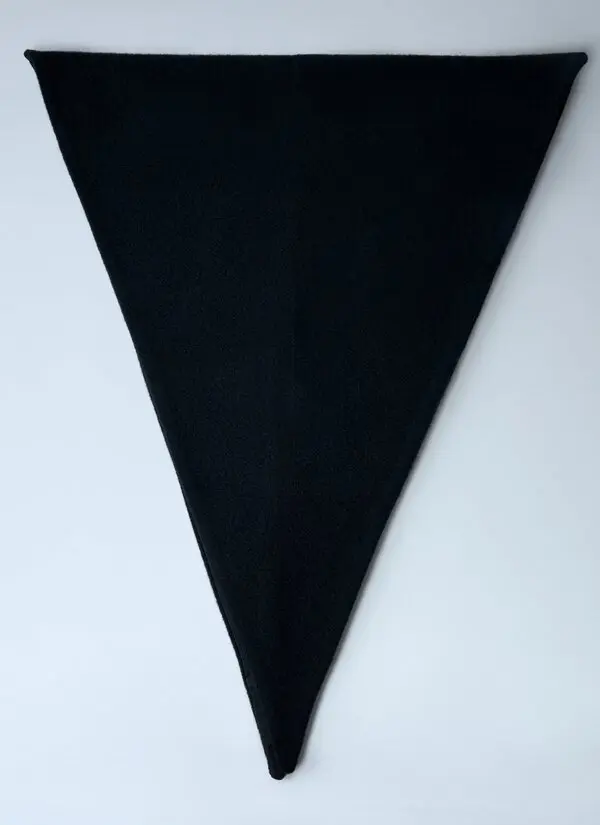 RIER Losange Mini Scarf - Black