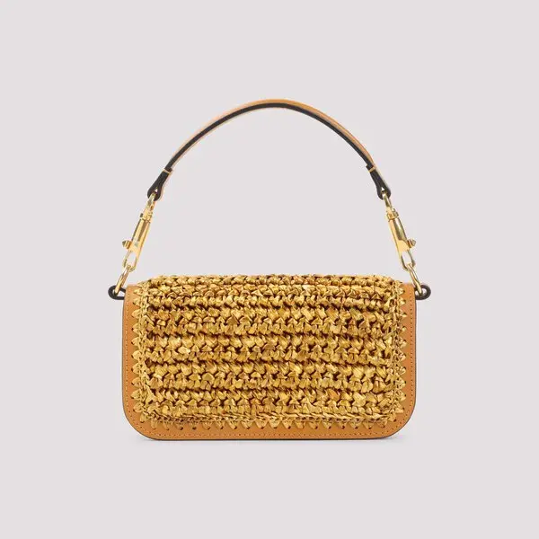 Valentino Garavani Small Woven Top Handle Shoulder Bag
