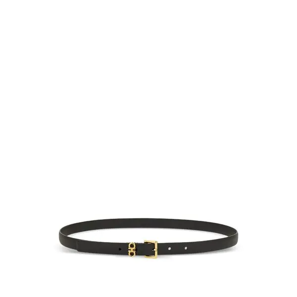 FERRAGAMO Gancini Buckle Belt - Black