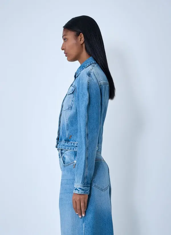 Jacquemus La Veste De-nime Denim Jacket - Multicolor