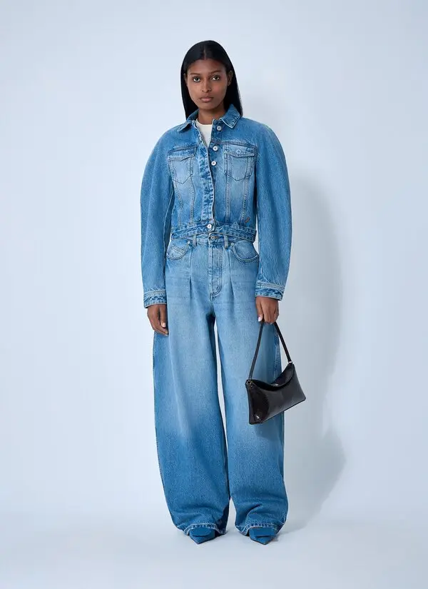 Jacquemus La Veste De-nime Denim Jacket - Multicolor