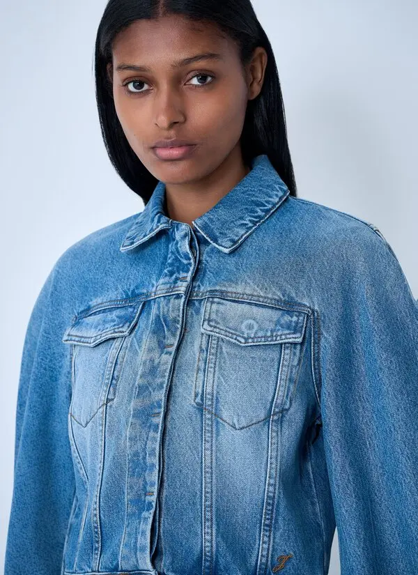 Jacquemus La Veste De-nime Denim Jacket - Multicolor