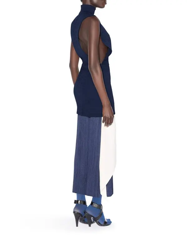 Alaïa Poplin Pointed Skirt - Multicolor