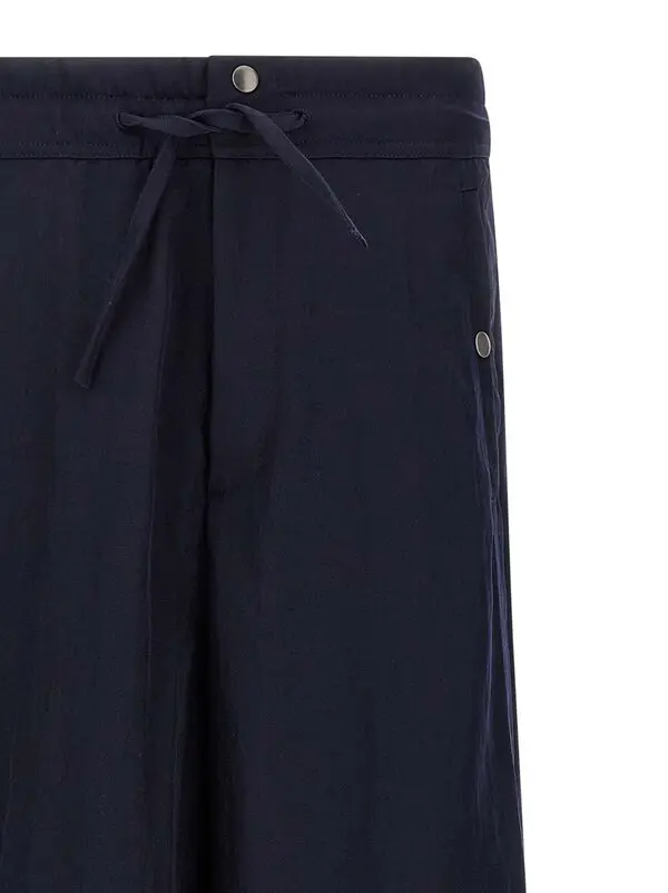 Dries Van Noten Prima Wide Leg Water-repellent Nylon Pants
