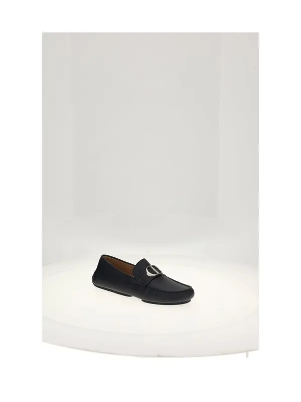 Dior Roadie Car Shoe With Cd Logo - Blue