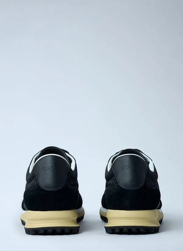 Gucci Re-motion Low-top Sneakers With Logo Motif - Black