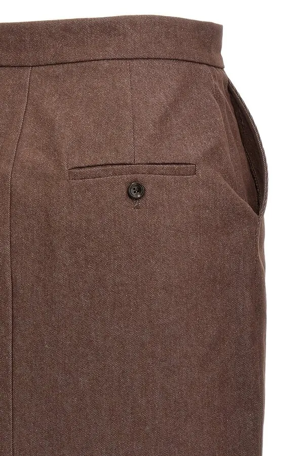 Max Mara Pianosa Skirt - Brown