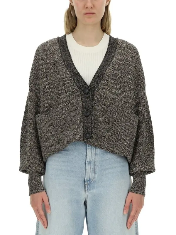 Sportmax Pool Maxi" Cardigan - Gray
