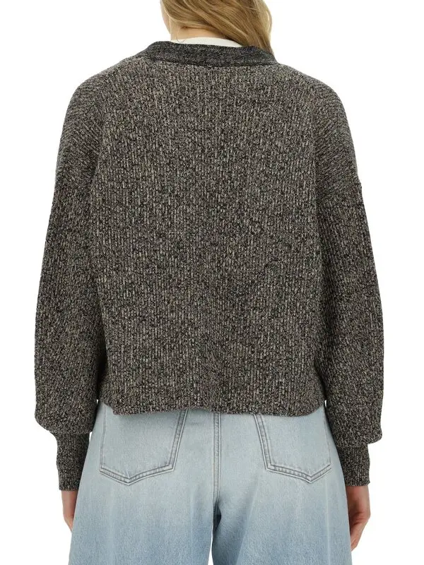 Sportmax Pool Maxi" Cardigan - Gray