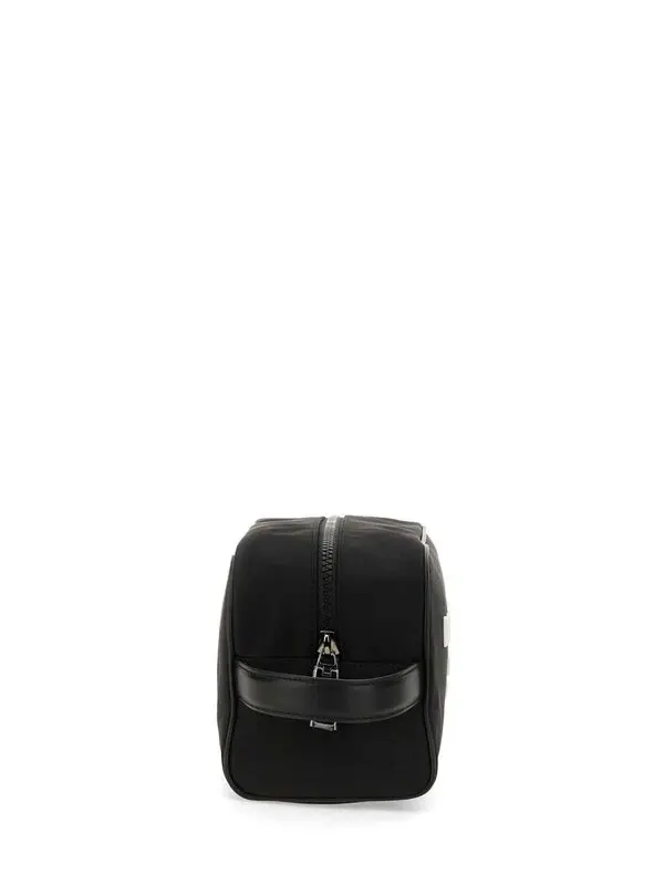 Dolce & Gabbana Necessaire With Logo - Black