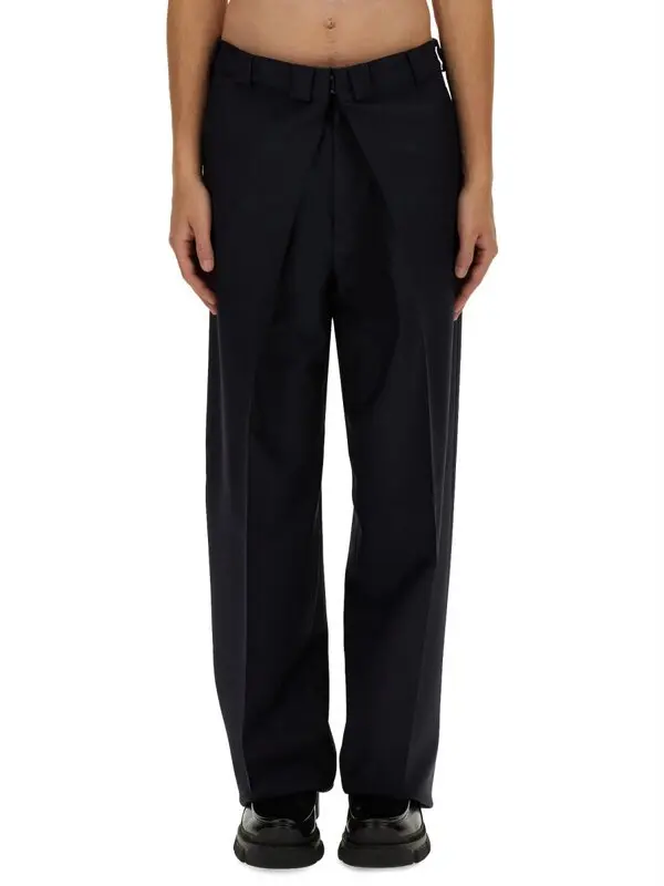 Givenchy Extra Large Wool & Mohair Trousers