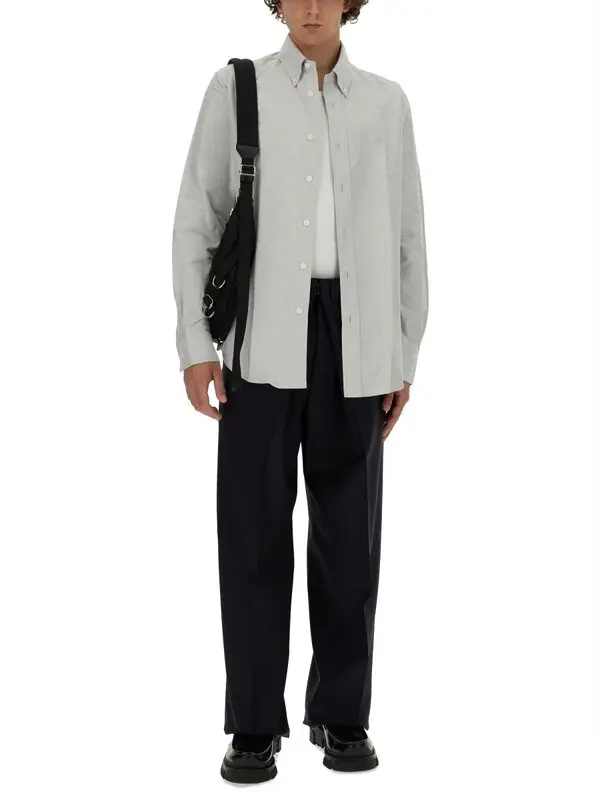 Givenchy Extra Large Wool & Mohair Trousers