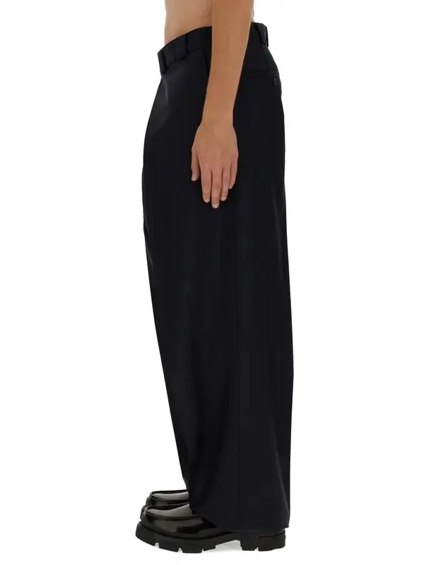 Givenchy Extra Large Wool & Mohair Trousers